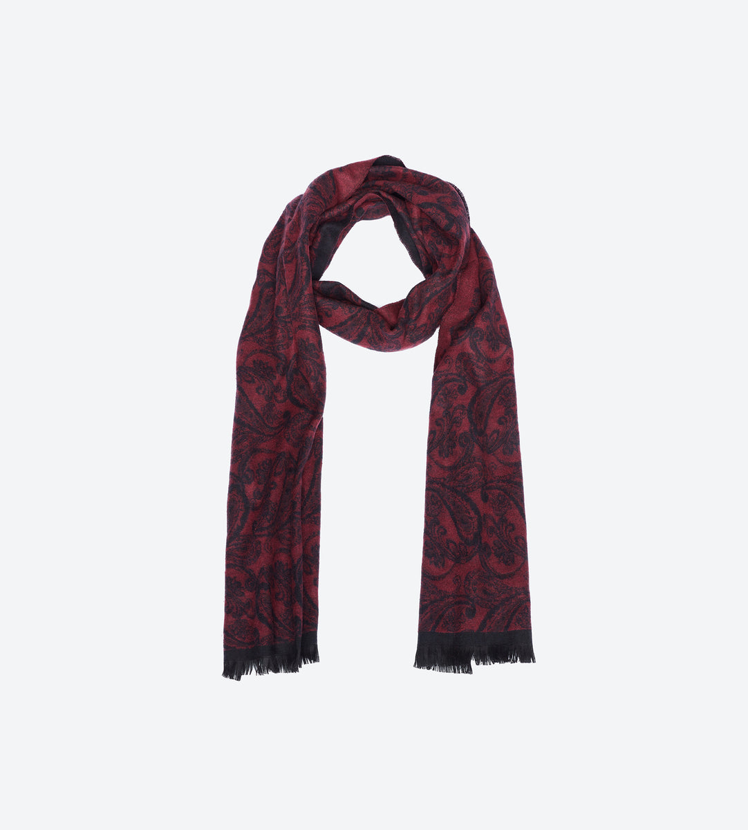 Claret Red Scarf – Peyman Umay